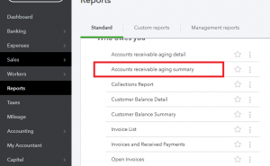 How to get QuickBooks aging report by customer - PayorCRM